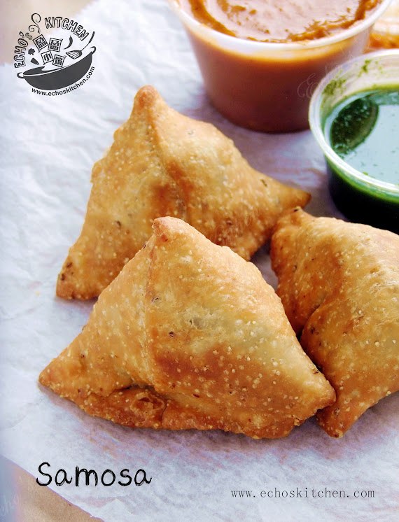 A taste of memories -- Echo's Kitchen: Samosa (Indian Fried Pastry) 印度咖喱角
