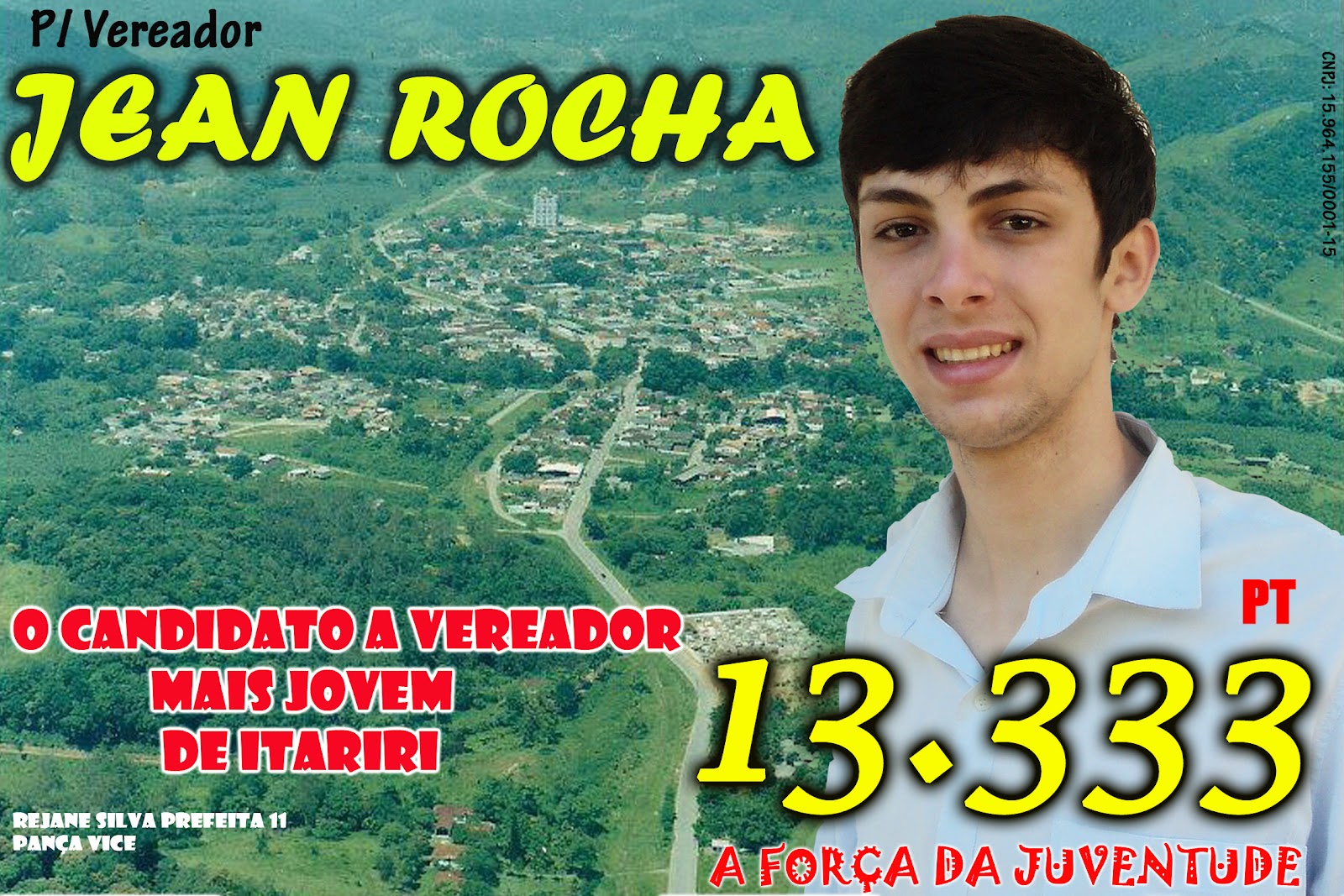 JEAN ROCHA PARA VEREADOR 13.333