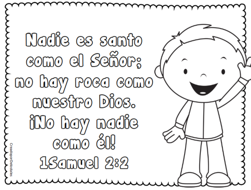 RELIGIÓN: DIOS ES SANTO.