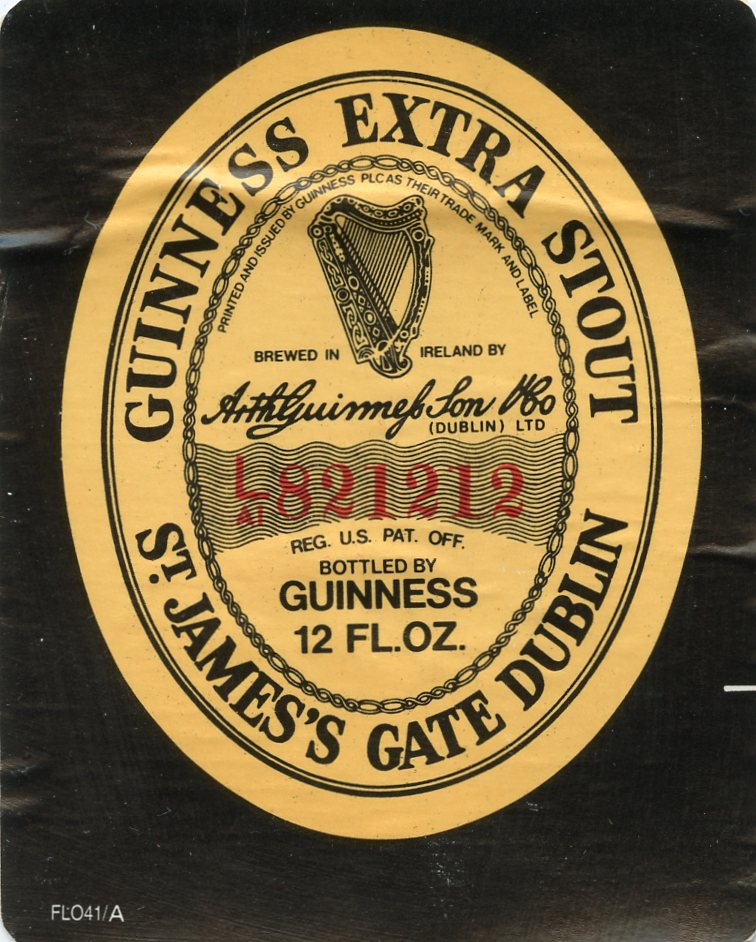 Scanned Vintage Graphics: Guinness Extra Stout