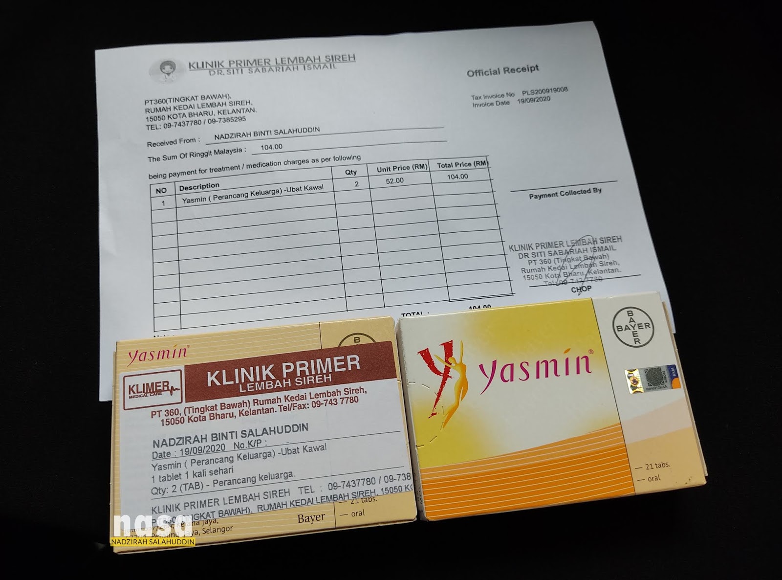 Review: Pil Yasmin untuk Kestabilan Hormon | NaSa