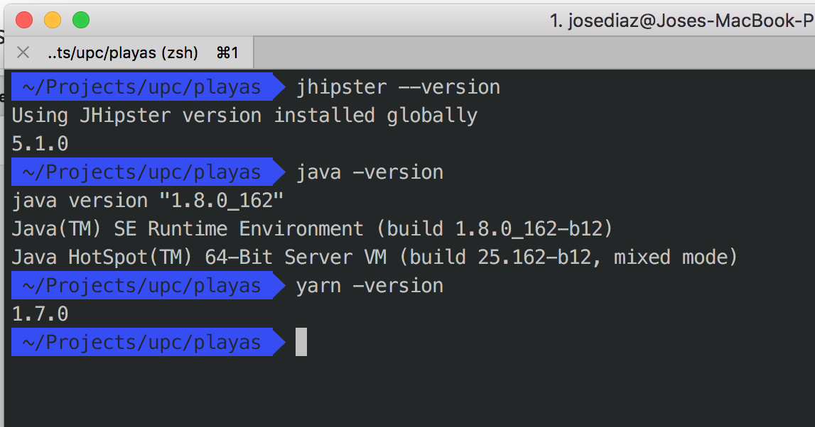 Building an application web using Jhipster and deployment in Heroku ~ blog.joedayz.pe