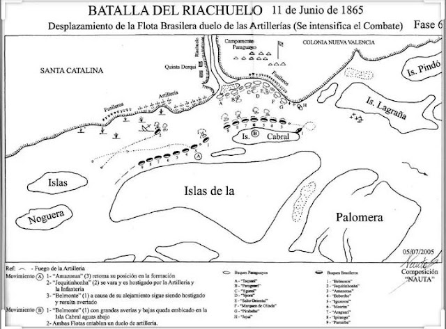 NAS TRINCHEIRAS DA HISTÓRIA: Guerra do Paraguai: A Batalha Naval do ...