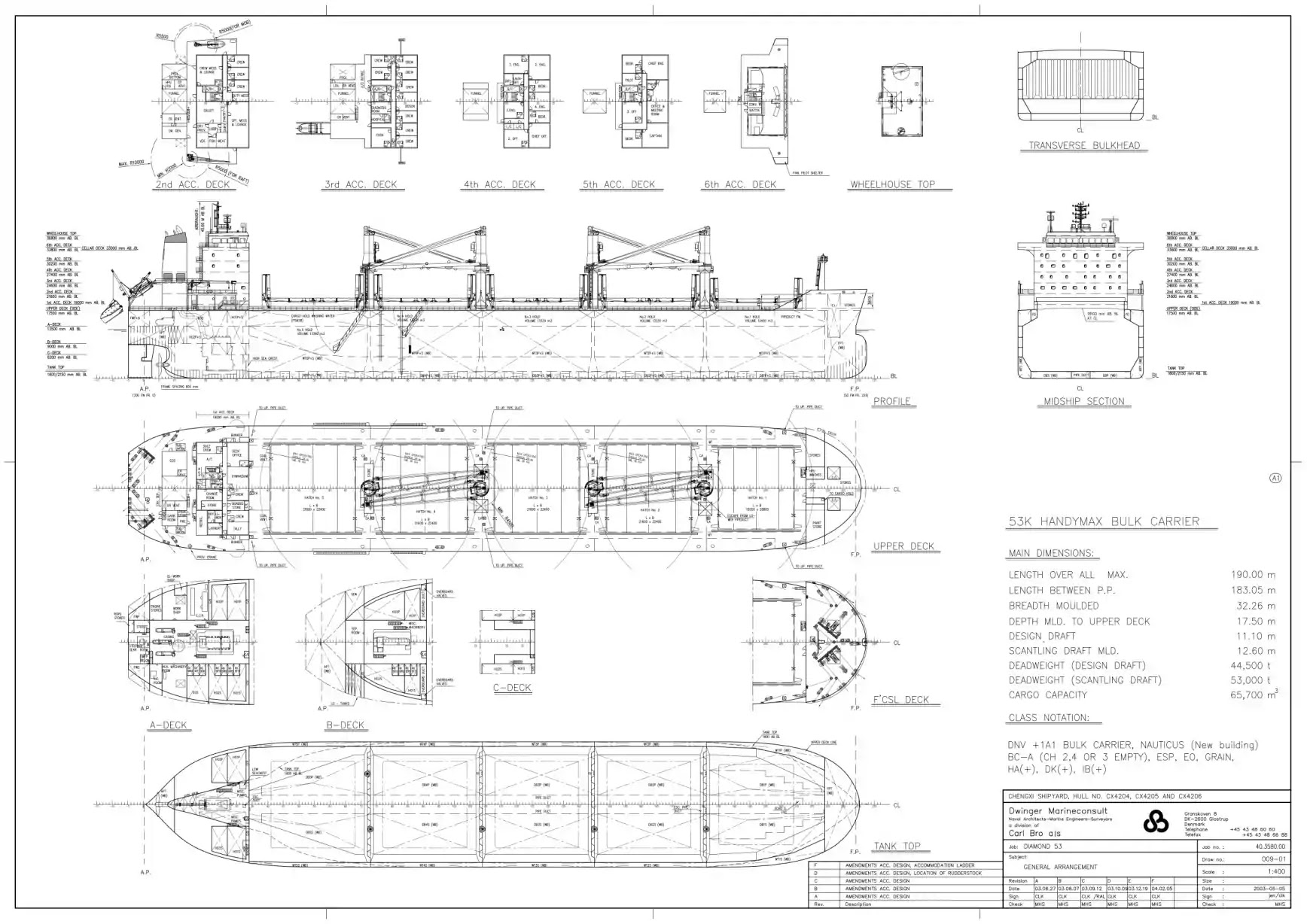 General Cargo Ship Plan