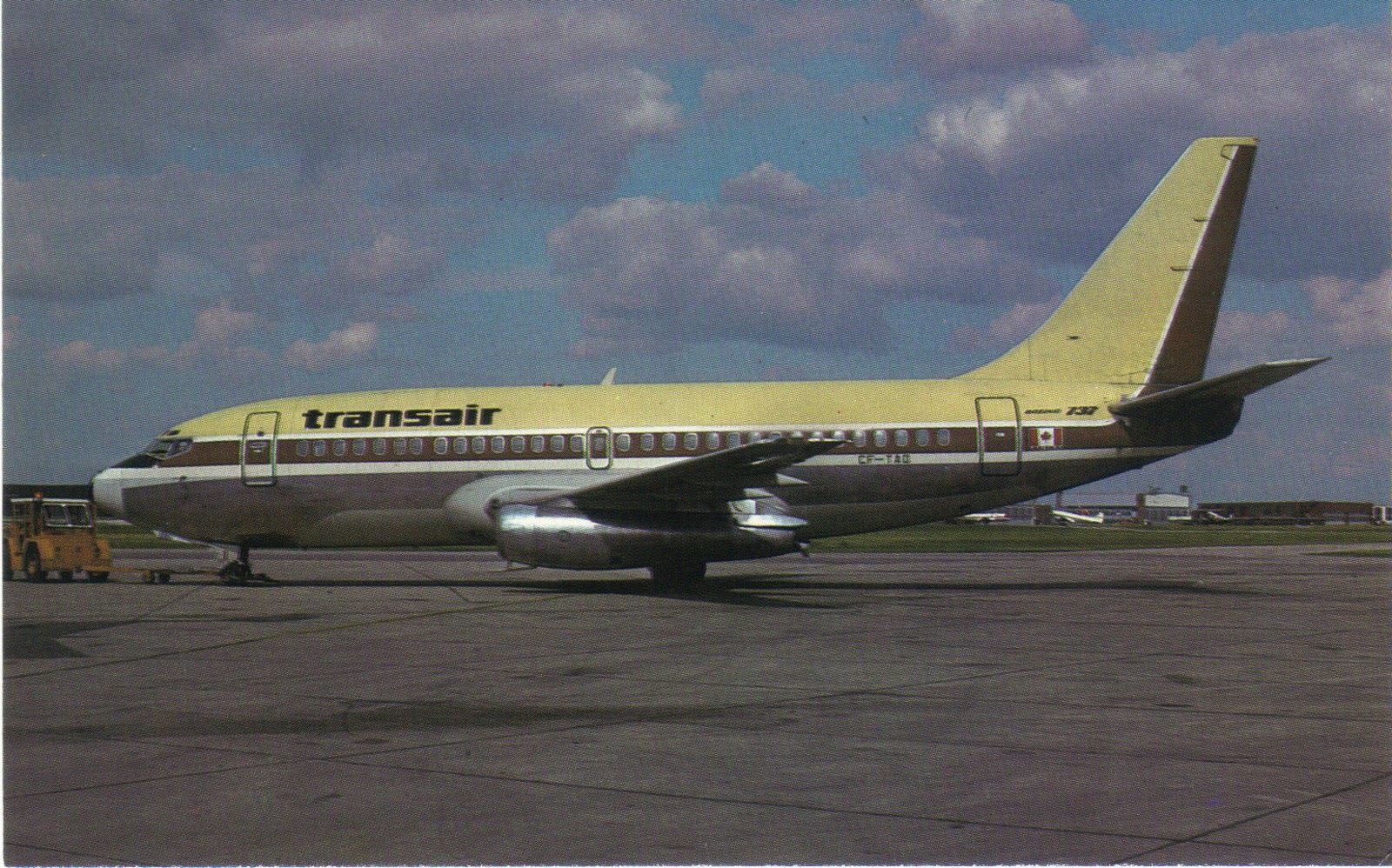Airlines Past & Present: Transair Postcards