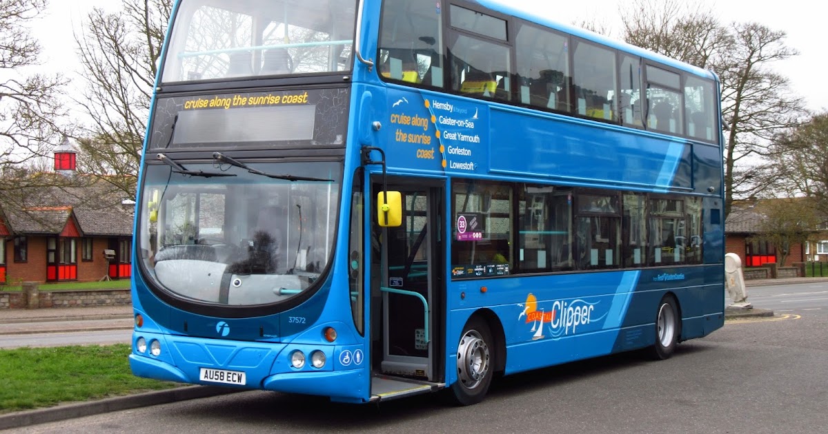 East Norfolk (& East Suffolk) Bus Blog: Clipper 2 Arrives