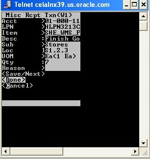 WMS Label Format Setup and Demo « Learn Oracle