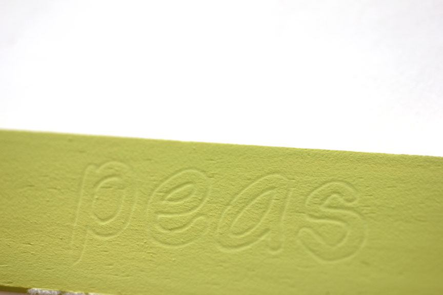 Paint Mixing Stick Garden Signs - Repeat Crafter Me