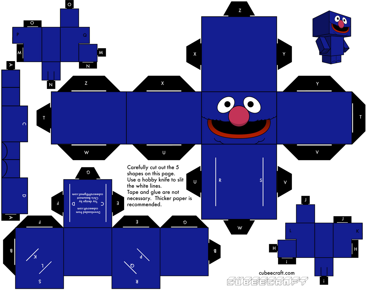 un millón de ideas: Paper toys