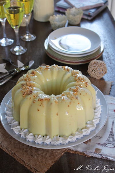 Flan de limón y vainilla con gelatina flotatina | Cocina
