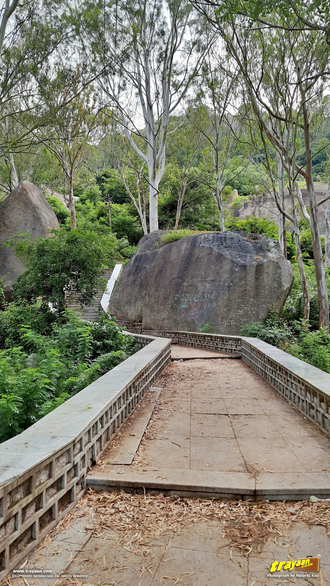 The spectacular Devarayanadurga and a natural spring called Namada ...