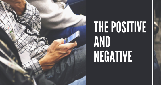 the positive and negative aspects of using Facebook