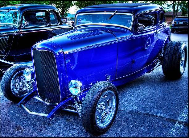 biker excalibur II: Hot Rod blue