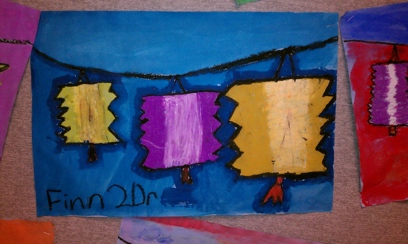 Art Rocks!: 2nd grade Lanterns