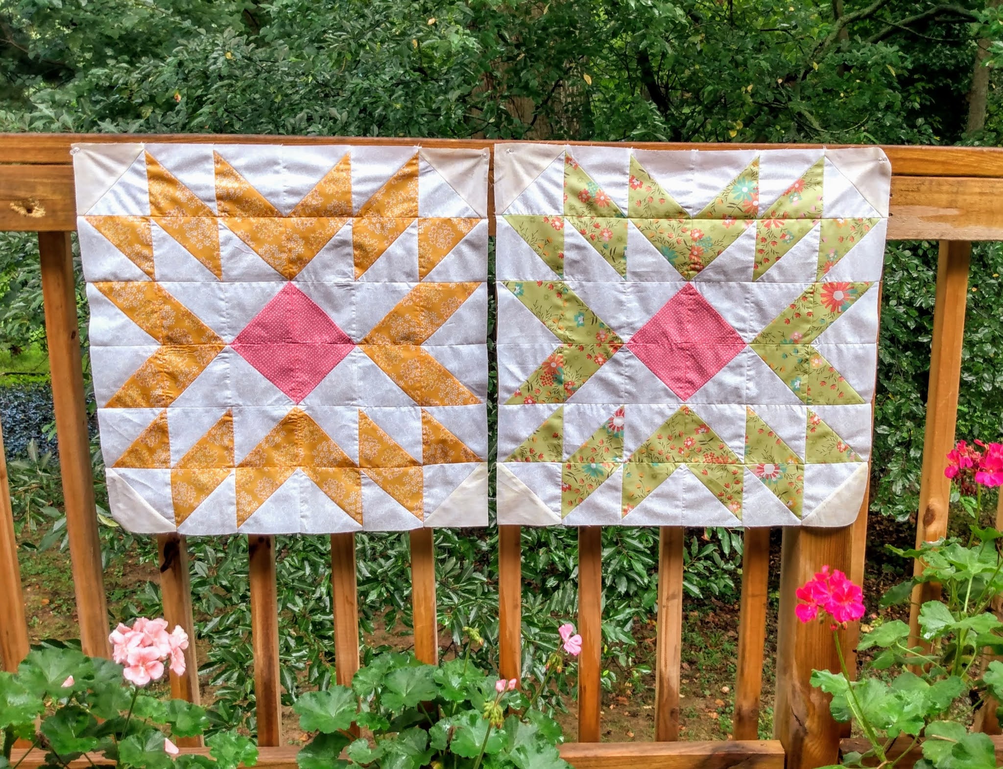 The Academic Quilter: One block, two blocks