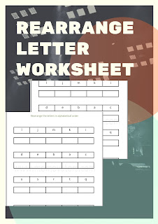 Nursery Class English Worksheet