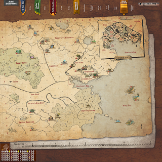 Camp Pain - The Gloomhaven Campaign: Map // Story // Town Records