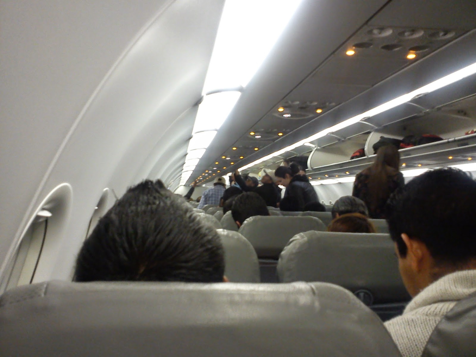 Viajando en Interjet