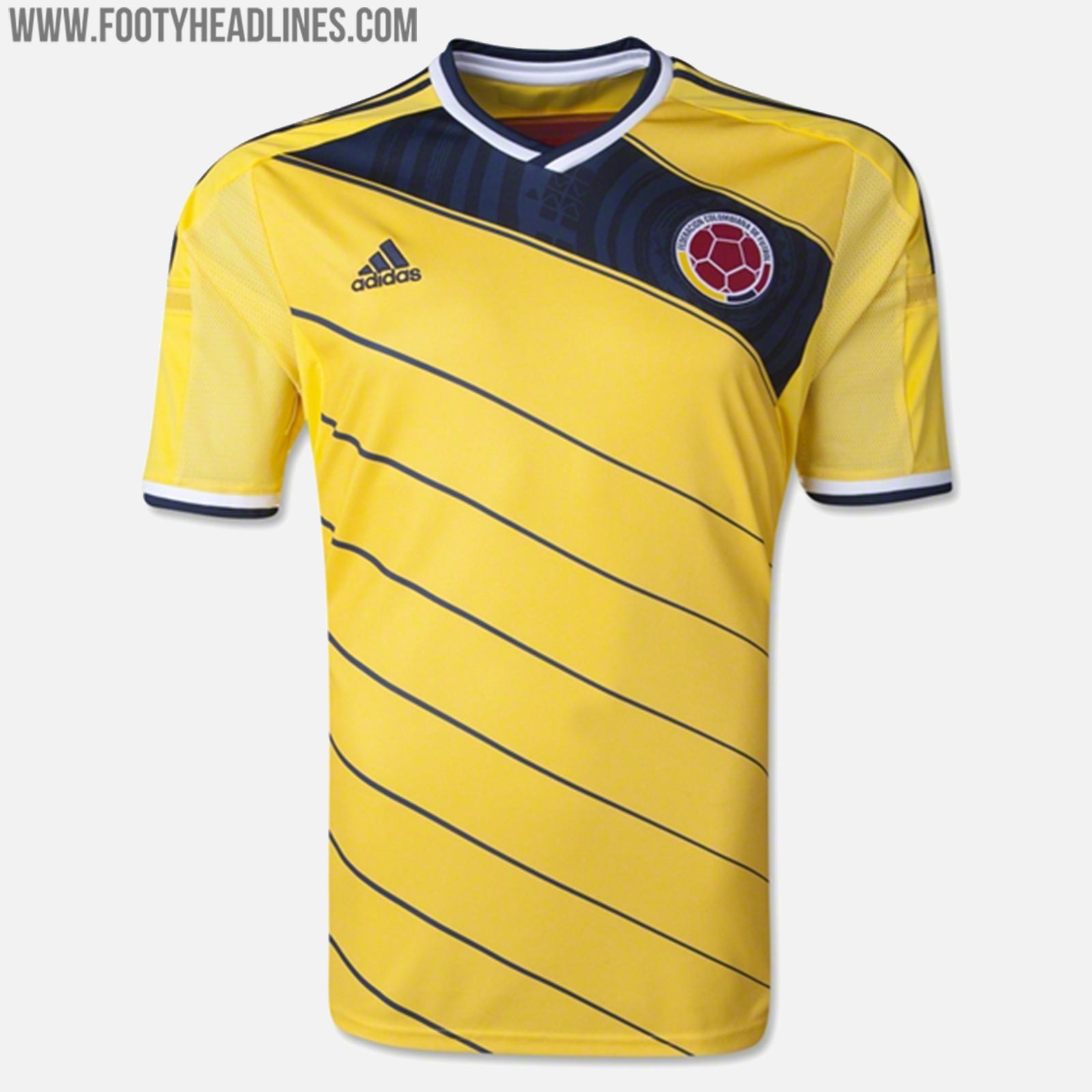 Throwback - Here Are All 65 2014 World Cup Kits In Detail - Footy Headlines