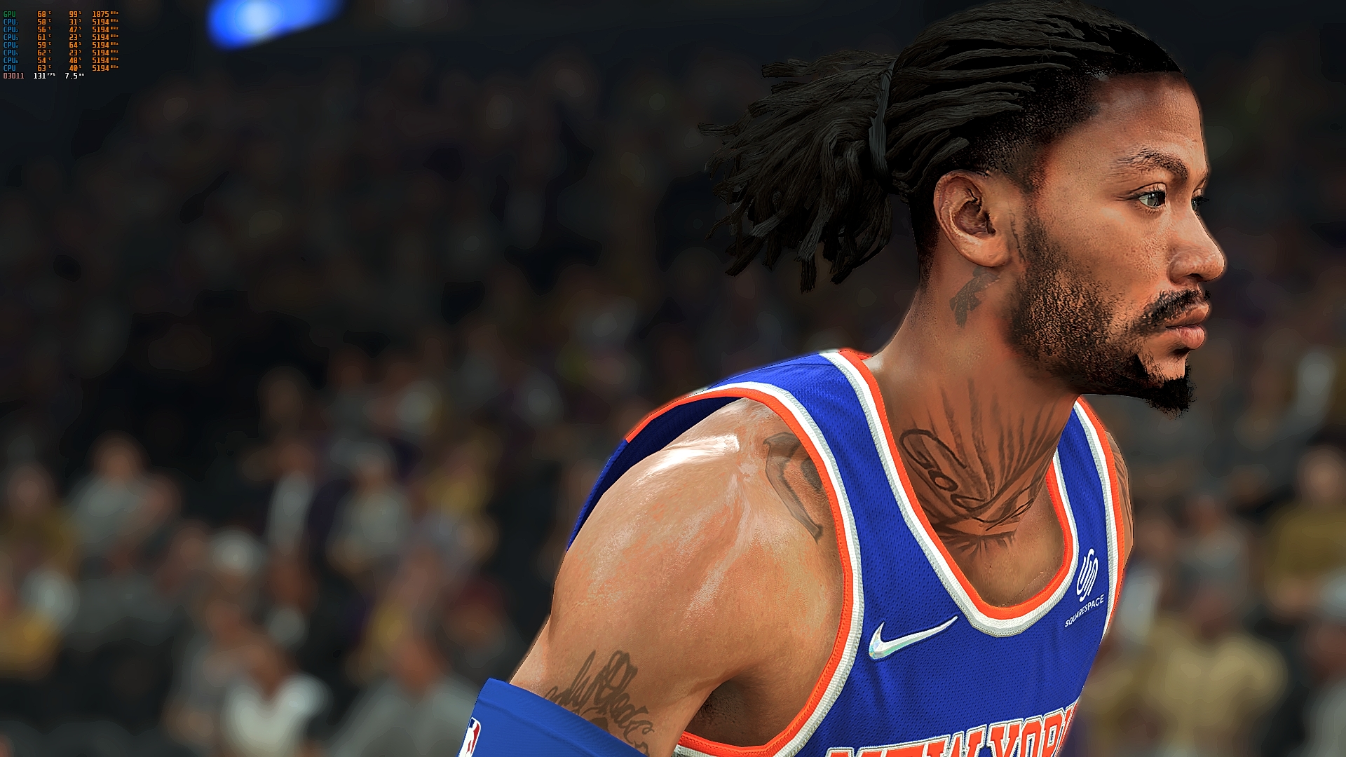 Derrick Rose Hair Now