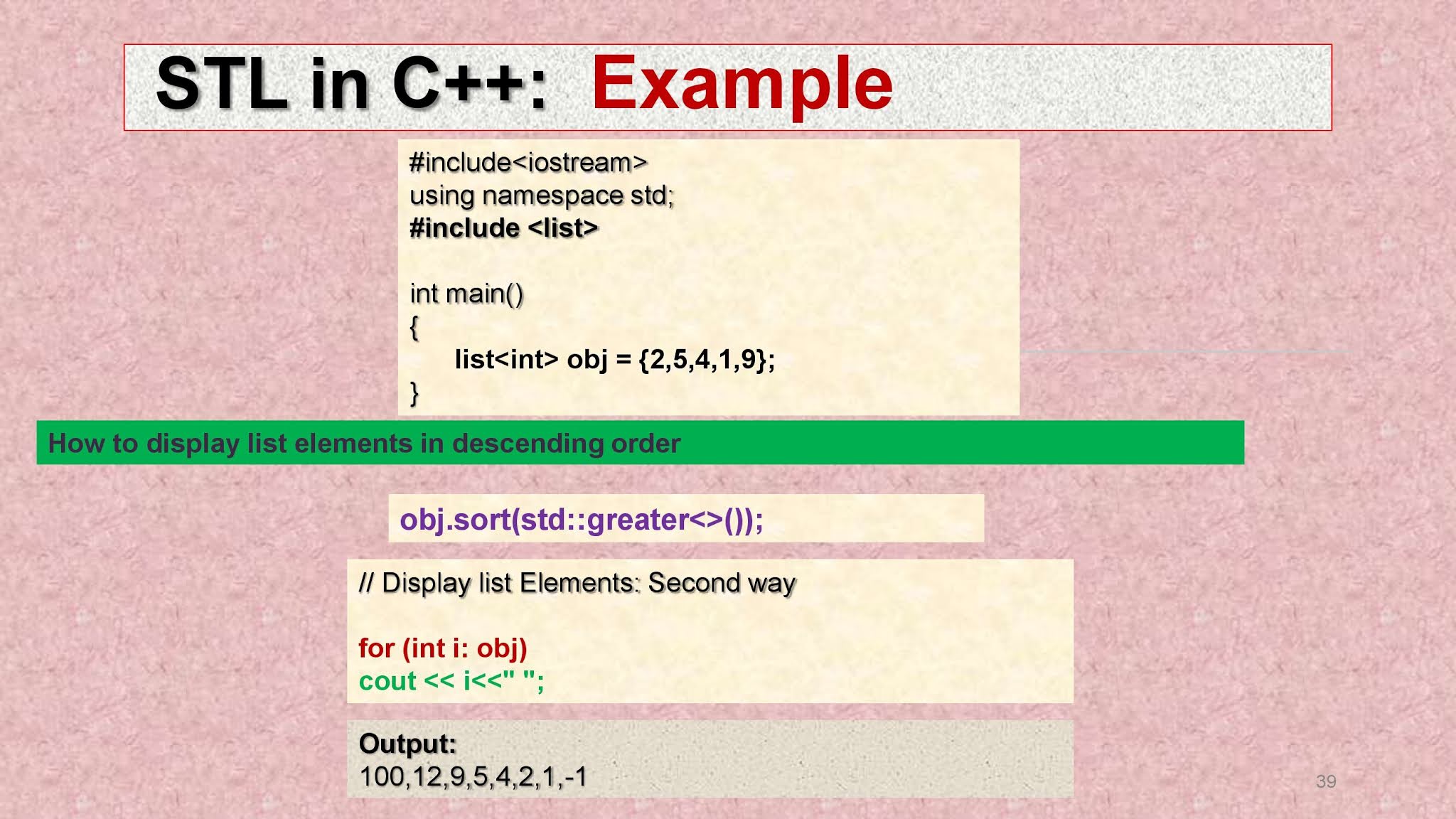 Unit IV: Template, Generic Programming Packages, Interfaces and ...