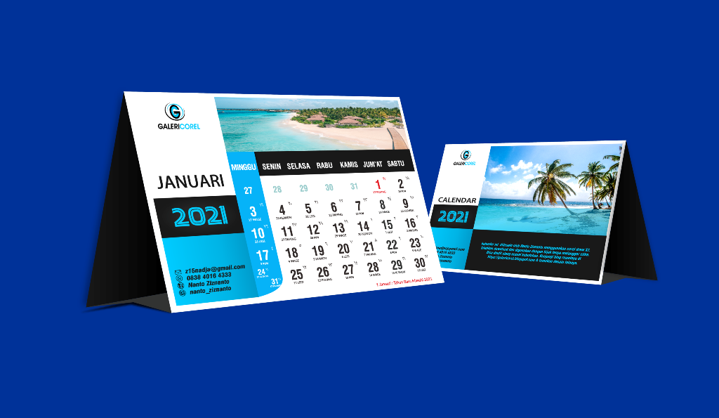 KALENDER DUDUK 2021 TERBARU