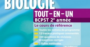 biologie tout le cours en fiches pdf
