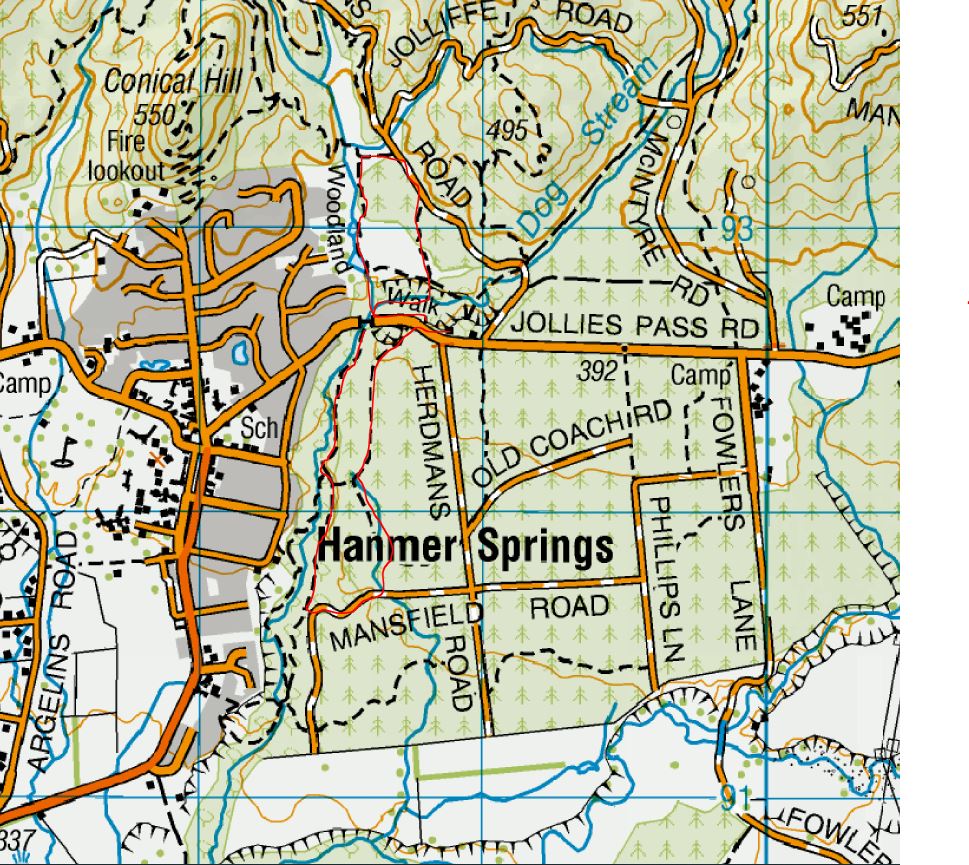 Tramping in the New Zealand backcountry: NZ Bush Adventures: Hanmer Springs
