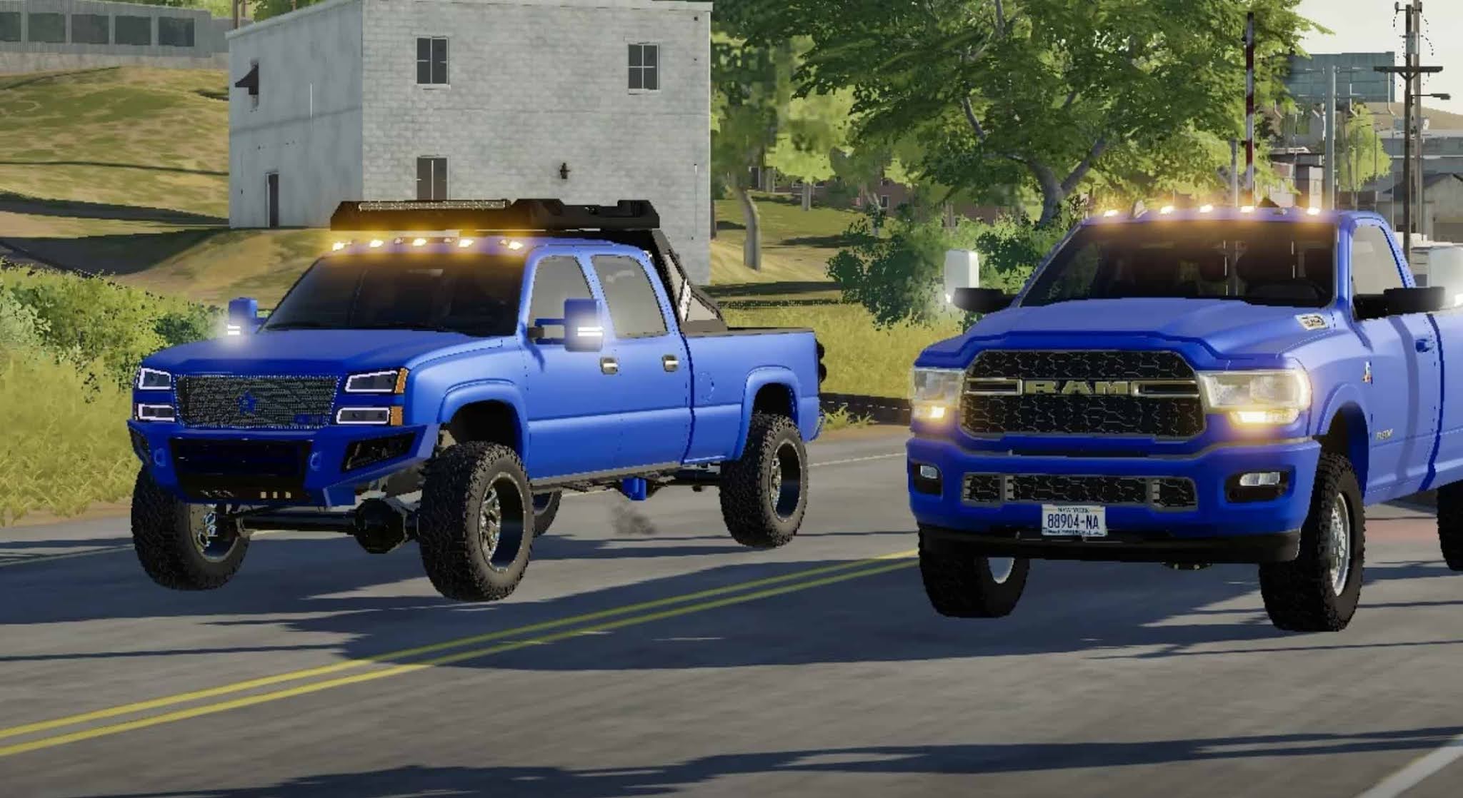 FS19 Chevy Cateye 2500 LBZ Duramax v6.0 - FS 19 & 22 USA Mods Collection