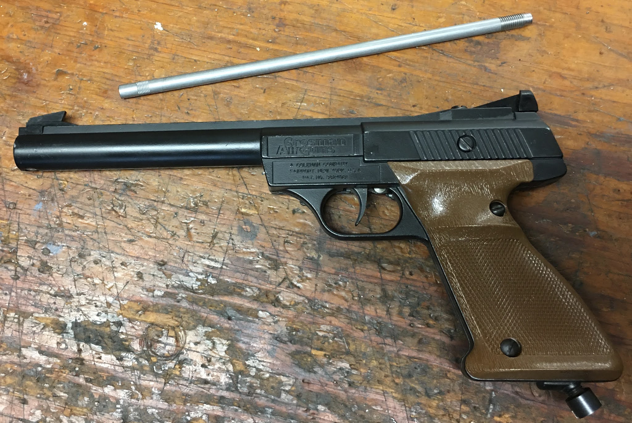 Another Airgun Blog: Smoothbore Upgrade! A Daisy 499 Barrel into a ...