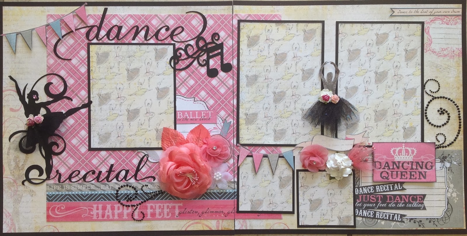 Dance Scrapbook Layout Ideas - ScrapBook