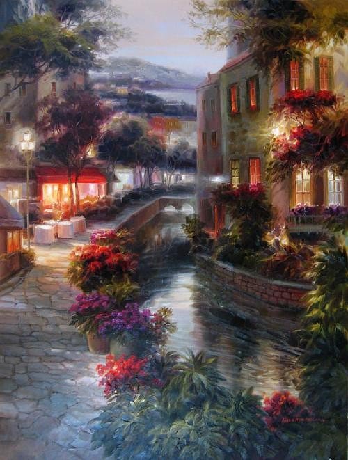 Dae Chun Kim ~ European Landscapes | Tutt'Art@ | Pittura * Scultura ...