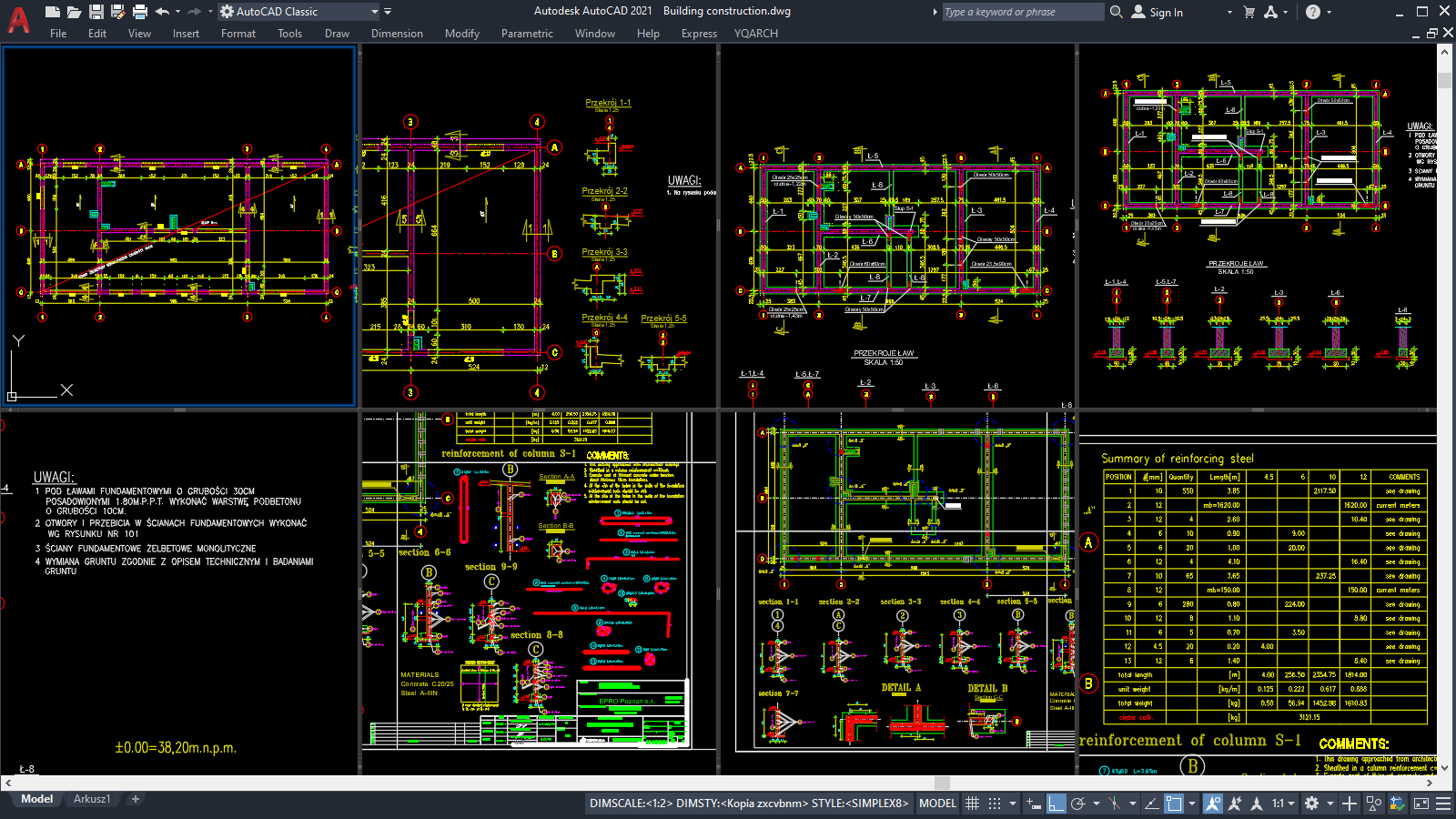 High Voltage Substation Design [DWG]