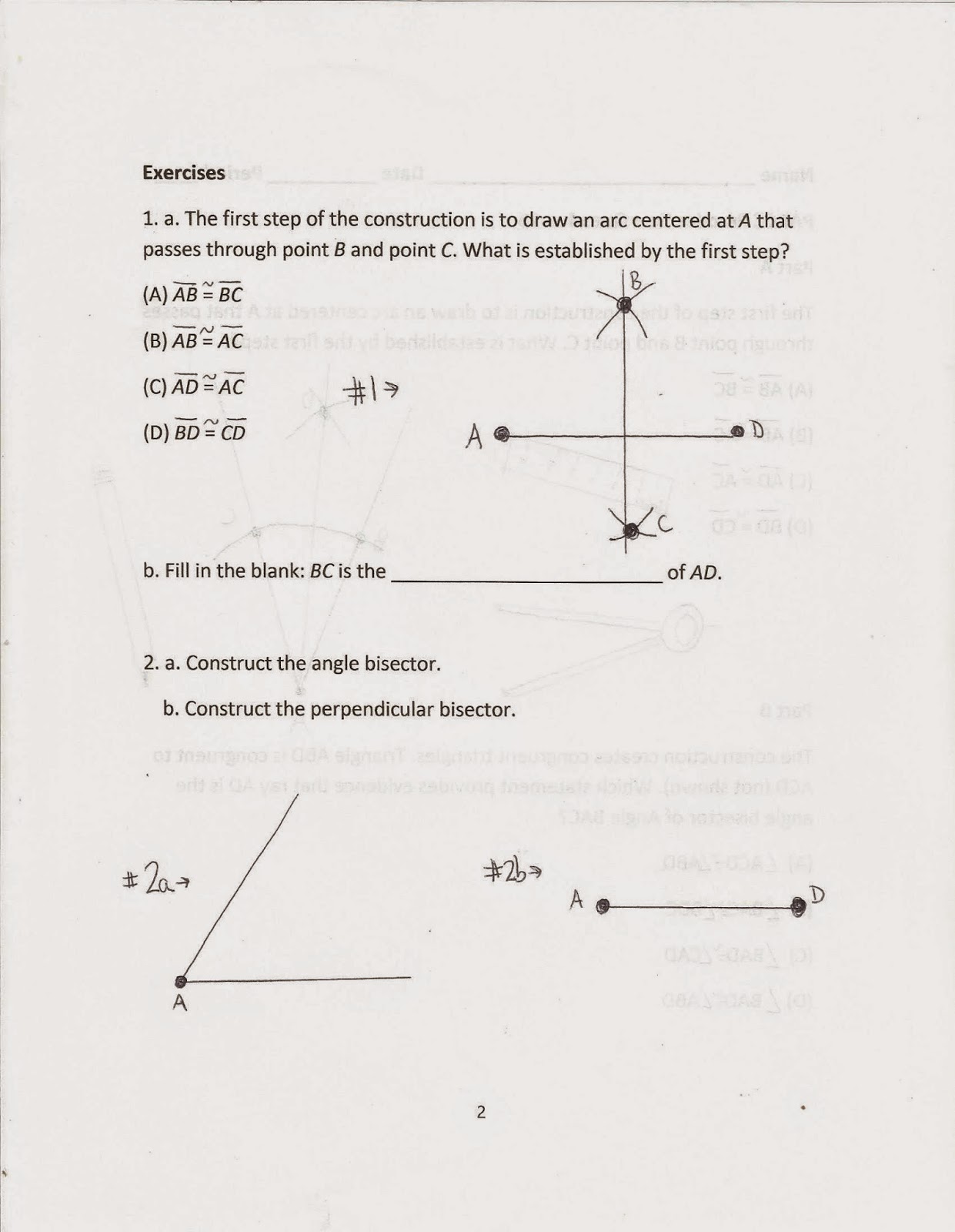 Geometry, Common Core Style: PARCC Practice Test Question 25 (Day 170)