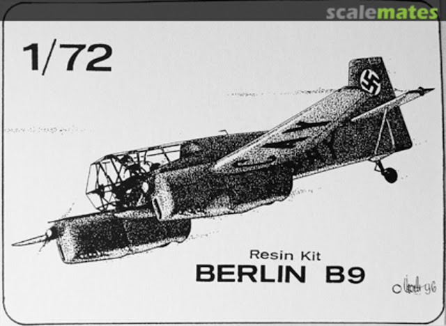 Happyscale-Modellbau: Akaflieg Berlin B.9 - Bird Models resin-kit 1/72