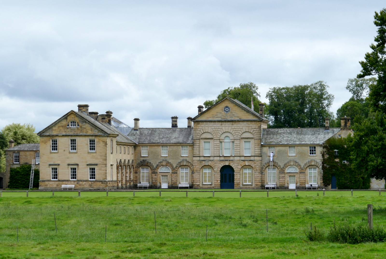 Walking in North Yorkshire: Slingsby Castle and Fryton from Hovingham