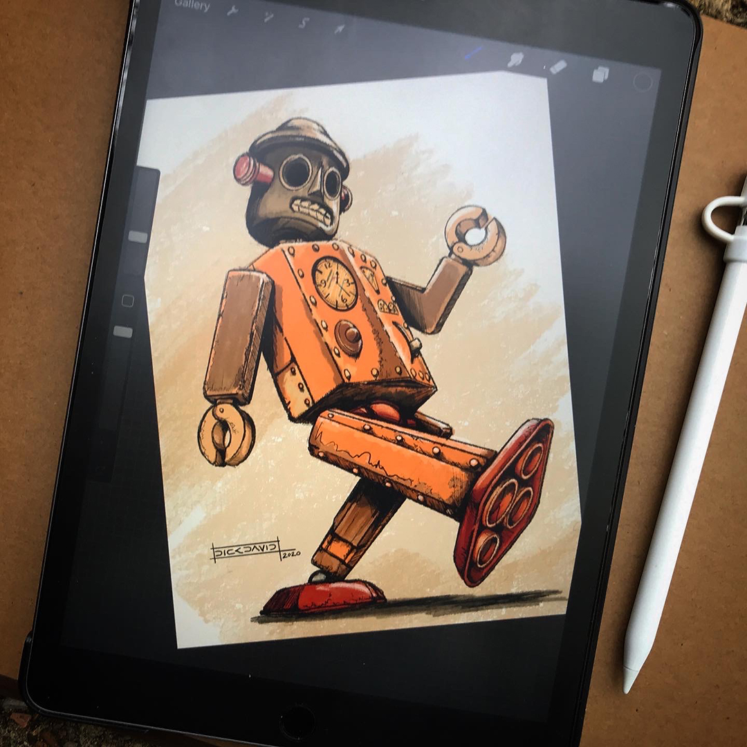 dickdavid - the artwork of richard [dick] david wezensky: Vintage Toy ...