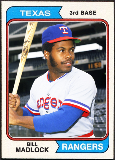 WHEN TOPPS HAD (BASE)BALLS!: FANTASY CARD- 1974 BILL MADLOCK