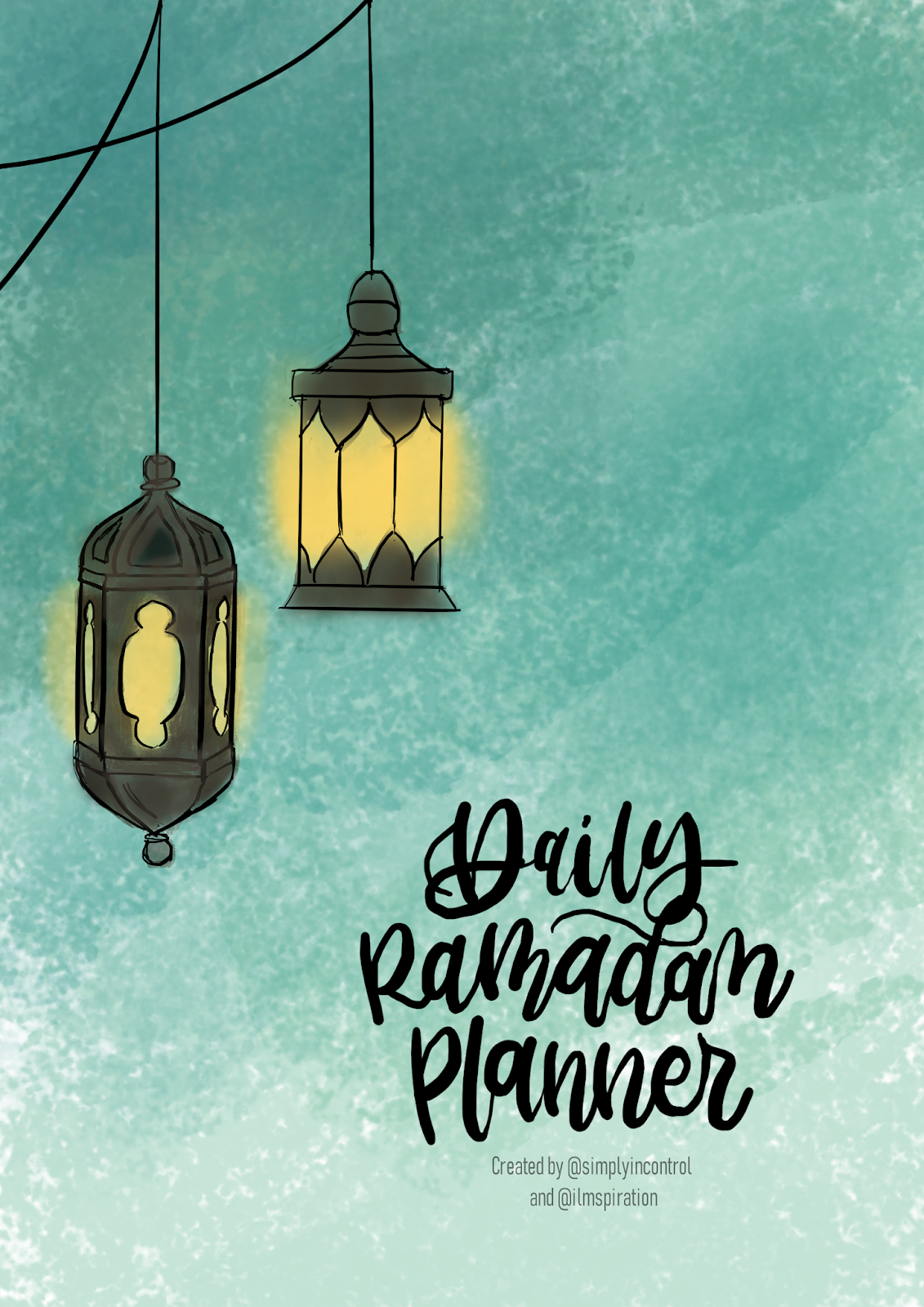 Simply in Control: FREE Ramadan Daily Planner!
