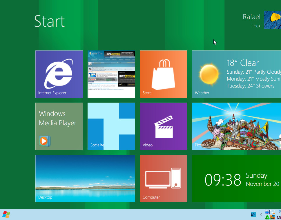 Rubah Tampilan Windows XP ke Windows 8 | D'anto-Computer