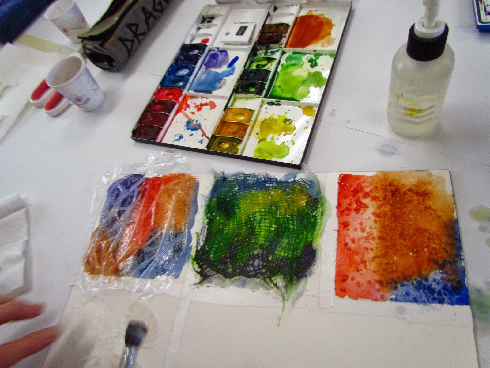 Art in my Heart, Jacqueline Newbold: Exploring Texture with Watercolors