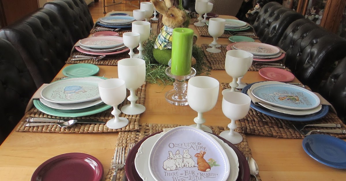 The Welcomed Guest: Peter Rabbit Easter Tablescape