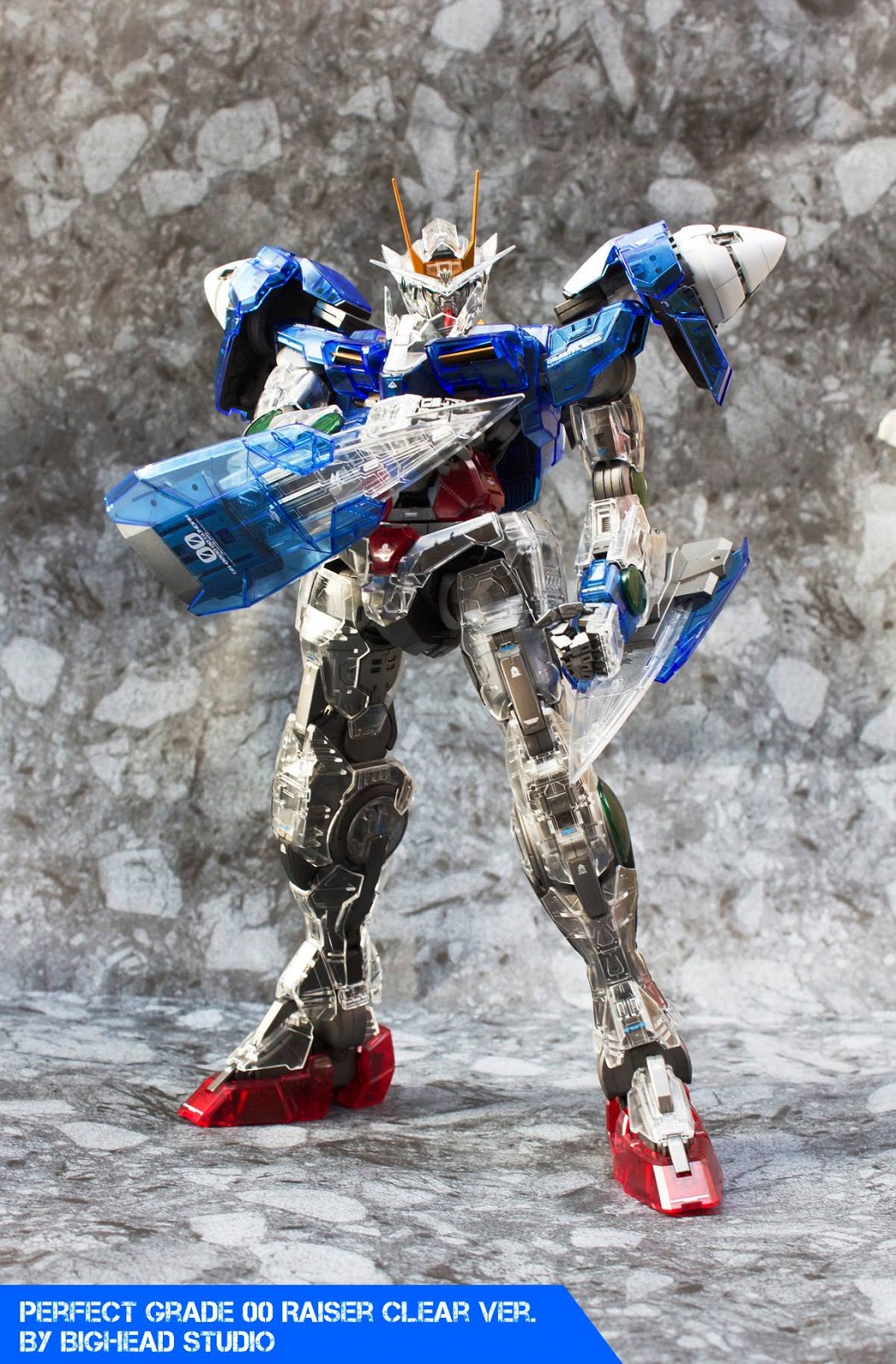 Custom Build: PG 1/60 00 Raiser + Clear Parts "Metallic Finish"