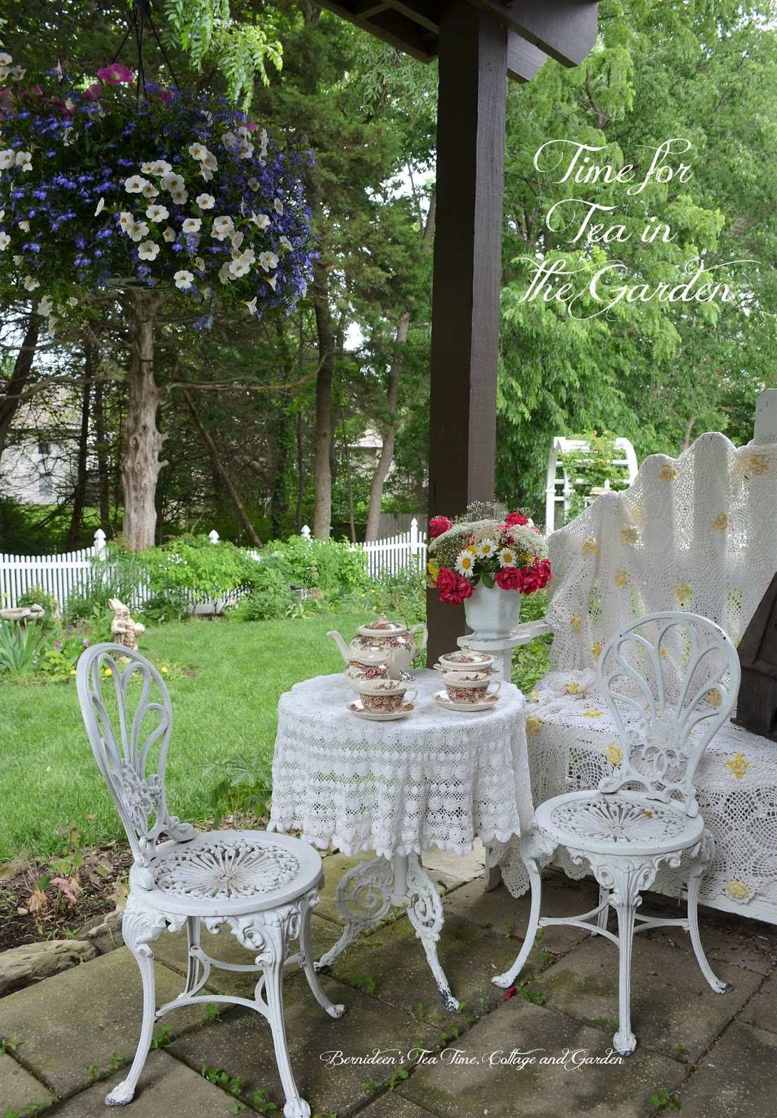 Bernideen's Tea Time, Cottage and Garden: DEVONSHIRE TEAPOT for "Tea In ...
