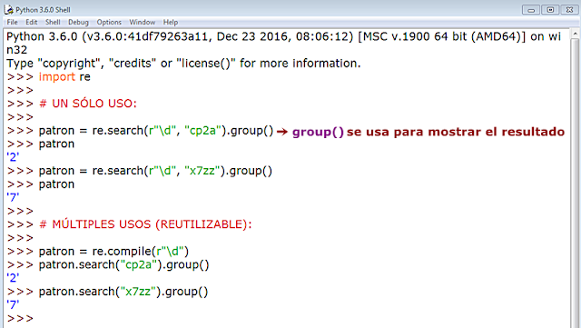 APRENDER A PROGRAMAR CON PYTHON: EXPRESIONES REGULARES 1
