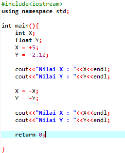 Macam - Macam Operator Dalam Pemrograman Bahasa C++