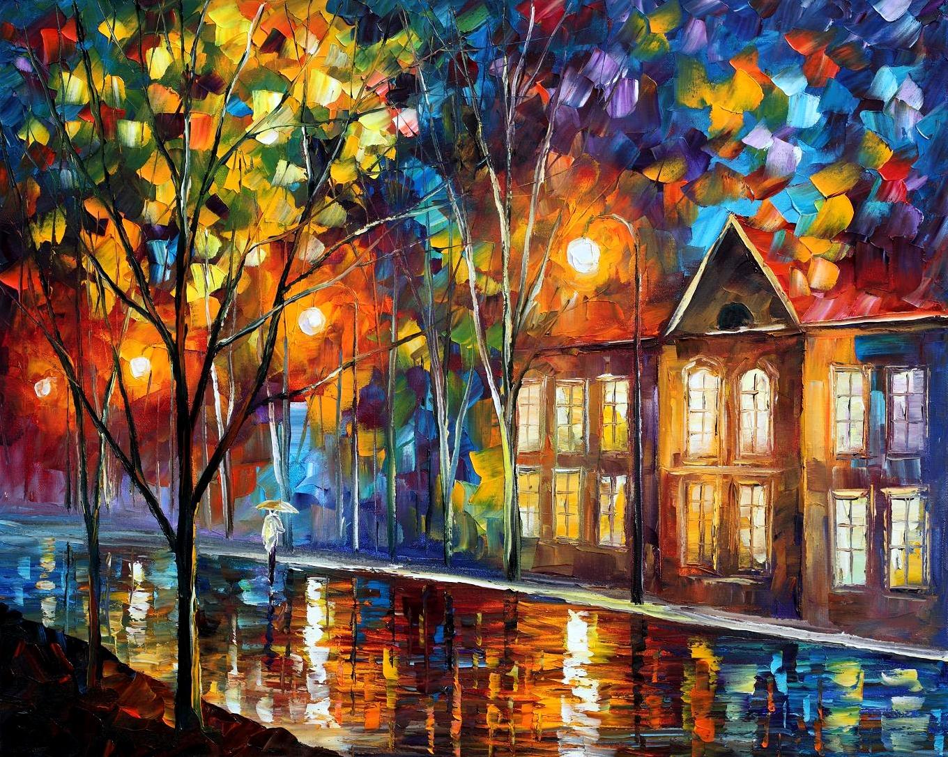 purpura: NEO IMPRESIONISMO - LEONID AFREMOV - FINALES SIGLO XIX.