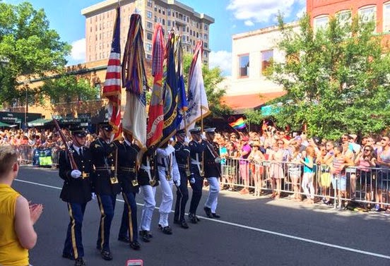 Joe. My. God.: DC: Armed Services Color Guard Marches In Gay Pride ...