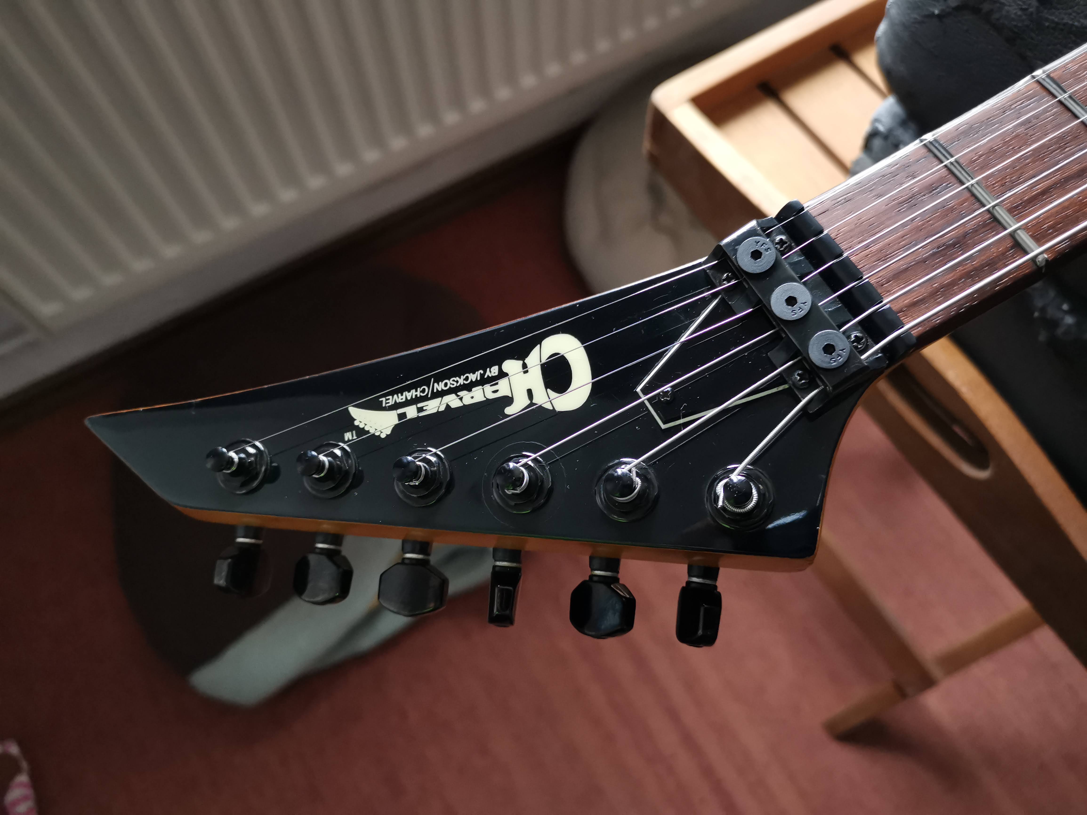 HGE Contraptions (hobby/non-business): Refret: Charvel Model 4 Japan ...