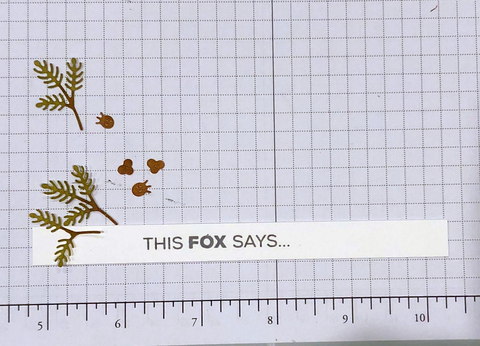 CottageBLOG: Fox All Occasion Card